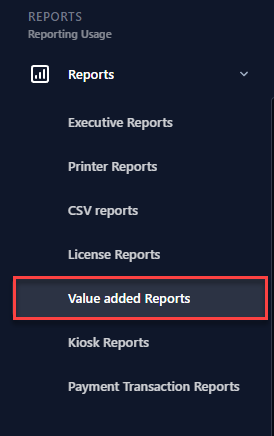 Value Added Reports